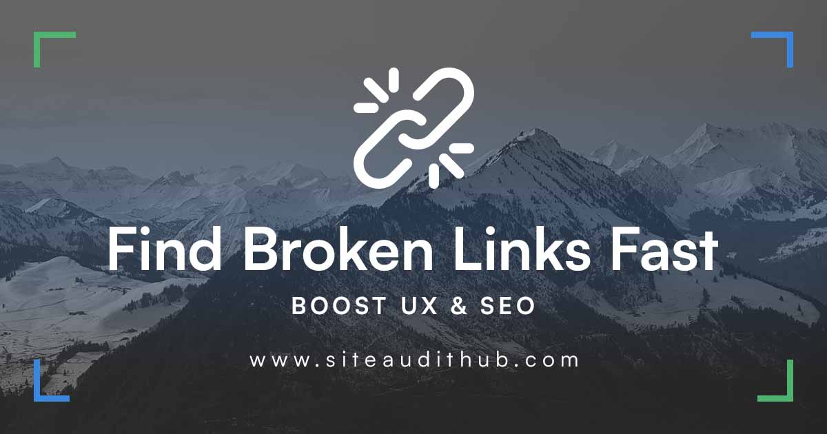 Broken Link Checker - Find and Fix Broken Links on Your Website